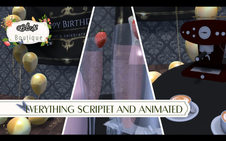 Second Life Marketplace - B&N Happy Birthday or Rezday Imperial Set